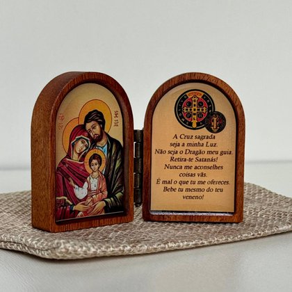 Mini Díptico Sagrada Família